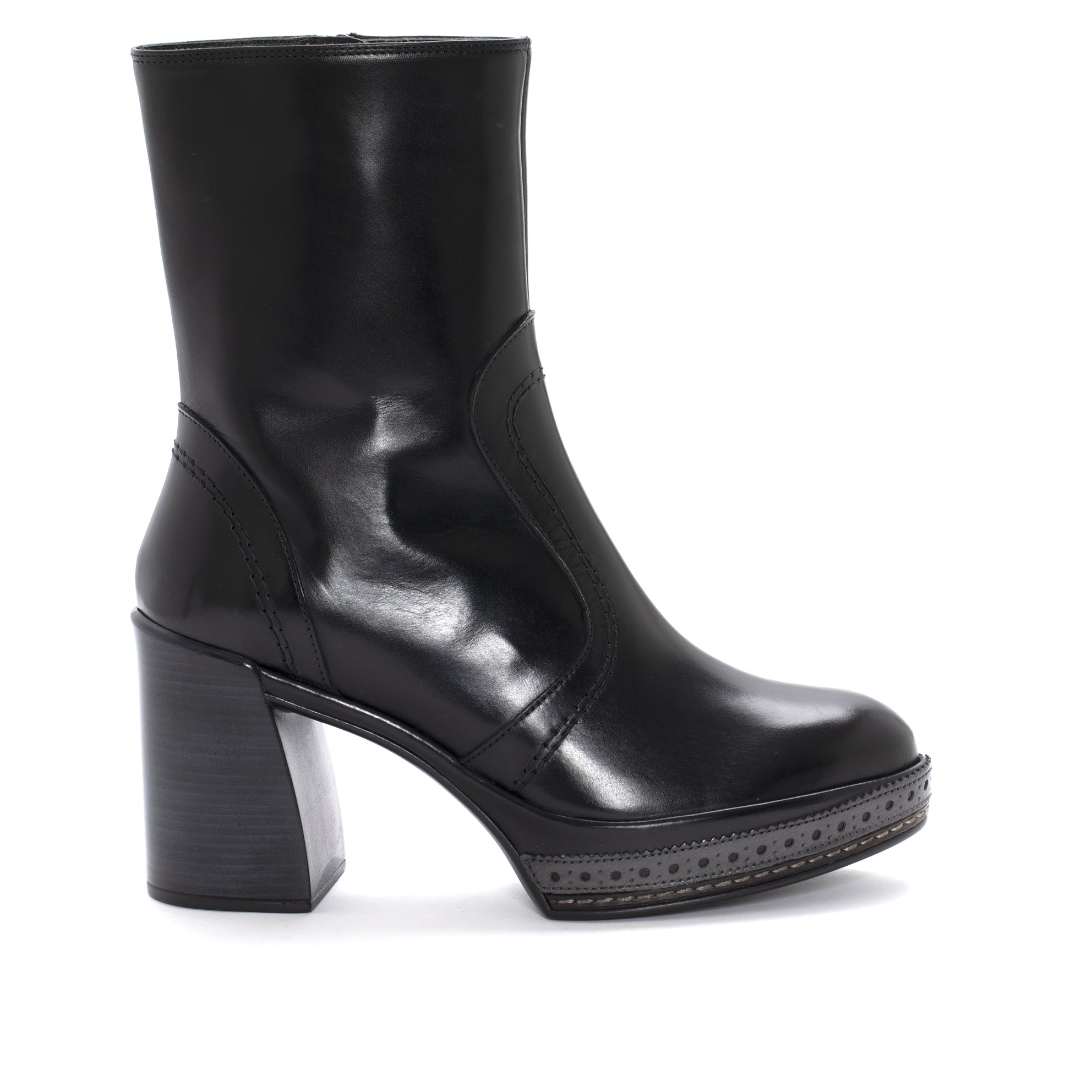 HEEL BOOT AMELIA NEPAL BLACK