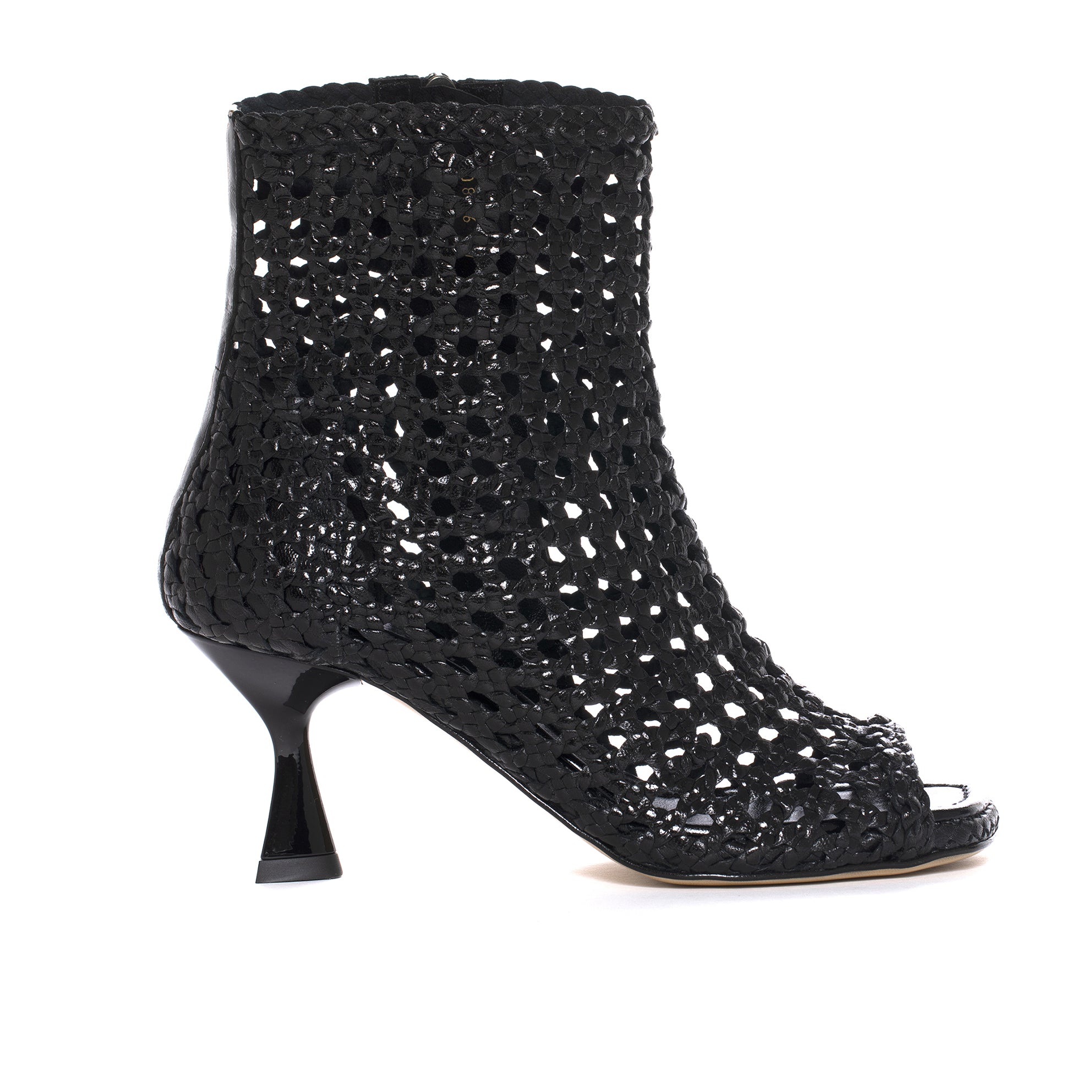 BLACK FIJI HEEL BOOT