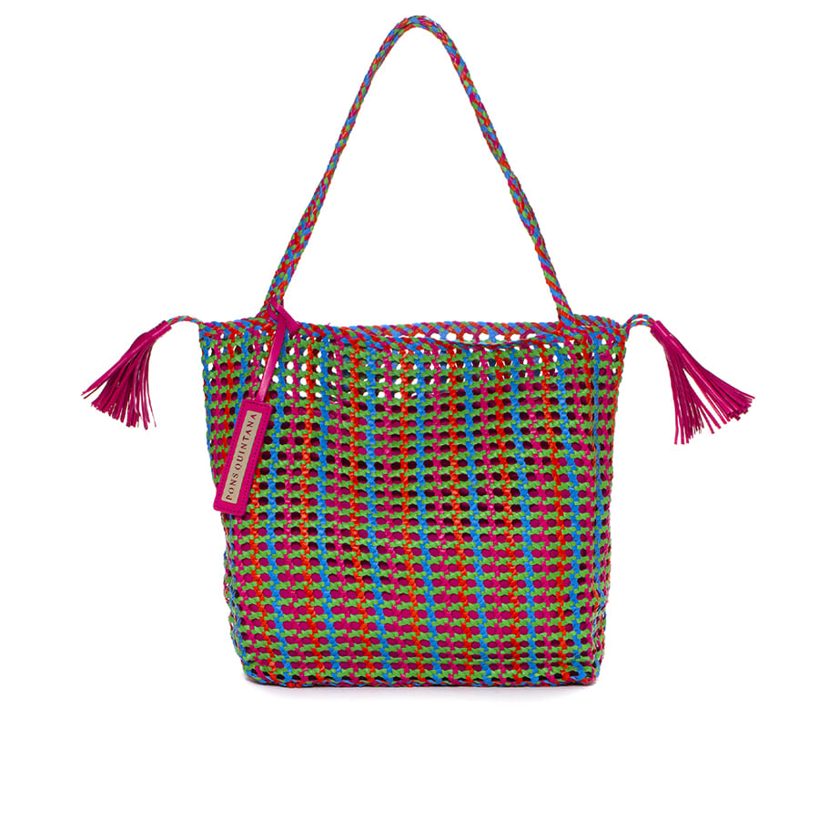 V129 MULTI LILY HANDBAG